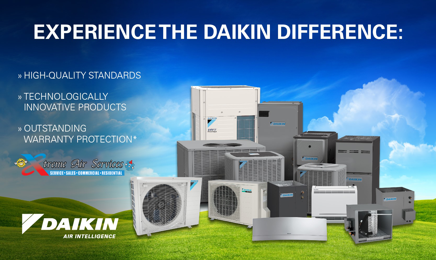 Daikin Air Conditioners - Dallas-Fort Worth HVAC Dealer - Xtreme Air ...
